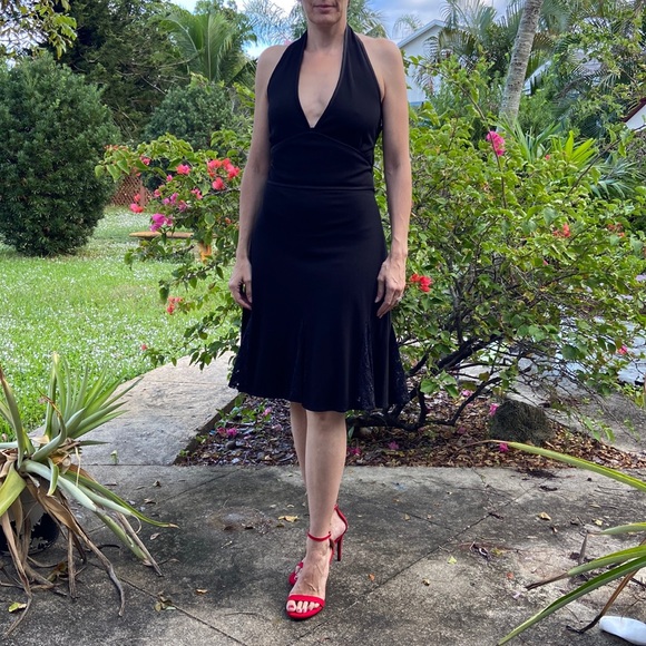 Joseph Ribkoff | Dresses | Joseph Ribkoff Black Rayon Nylon Poly Black ...